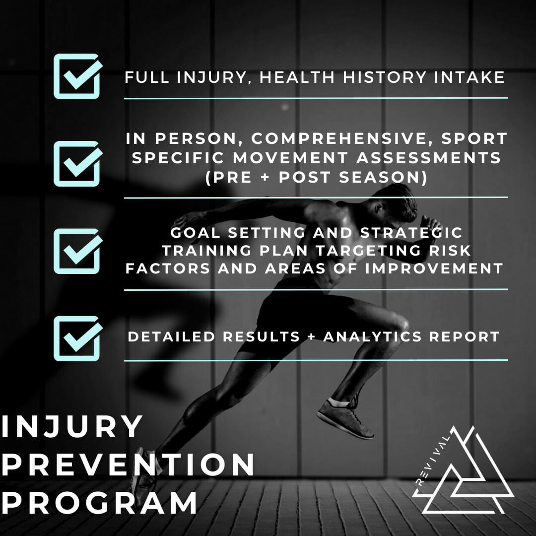 Injury Prevention For Individual Athletes | Revival Therapeutics ...